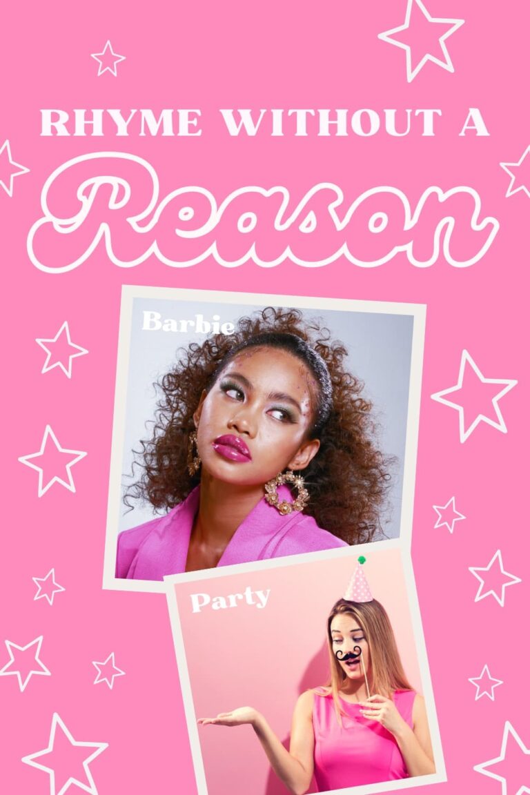 80 Rhyme Without a Reason Ideas to Recreate Right Now